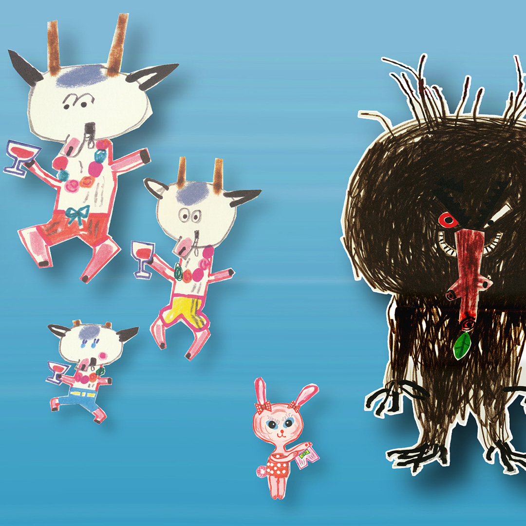 Bukkene Bruse på Badeland - Parken Kulturhus